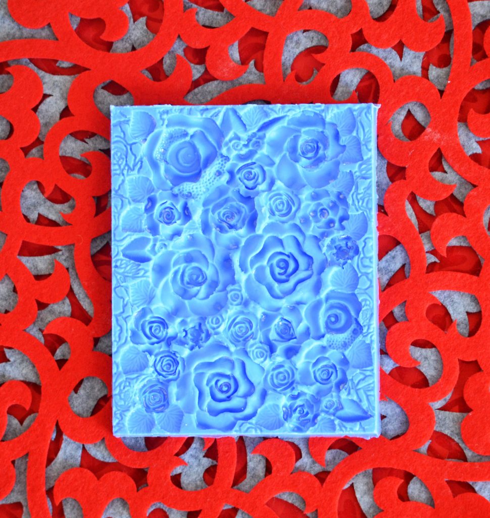 A Bed of Roses - Bas-Relief Mould - The Imagique Group