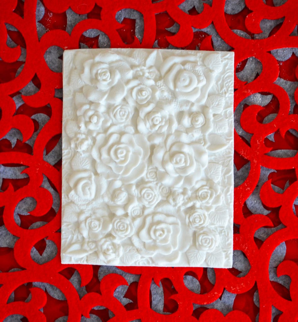A Bed of Roses - Bas-Relief Mould - The Imagique Group