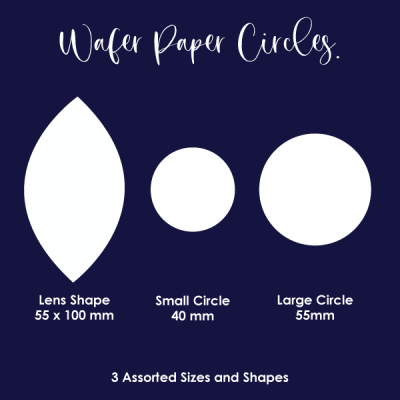 Wafer Paper Circles – The Imagique Group