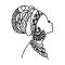 Mpho – Line Art Silhouette – The Imagique Group